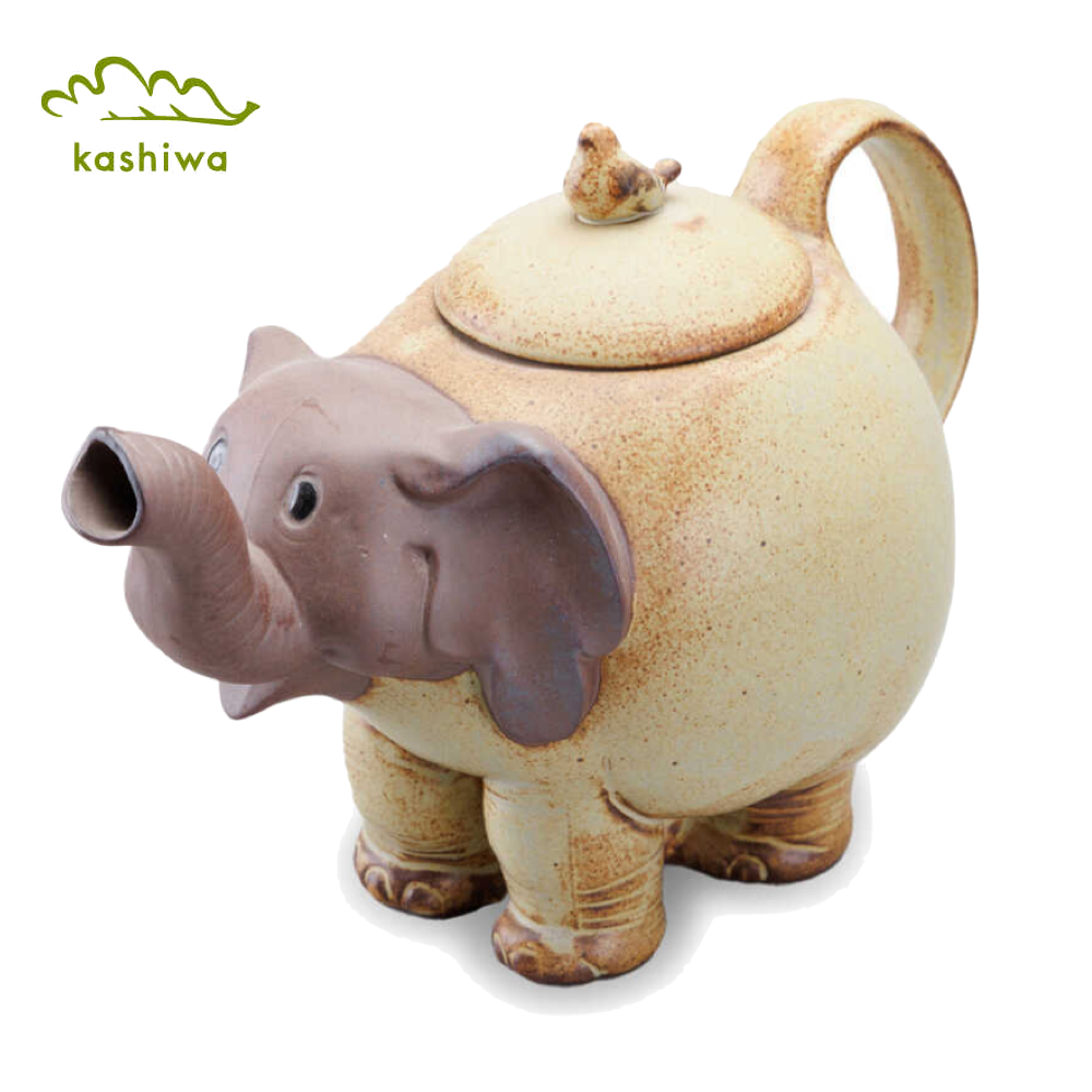 Kashiwa Craft Elephant Teapot - HANDMADE IN JAPAN